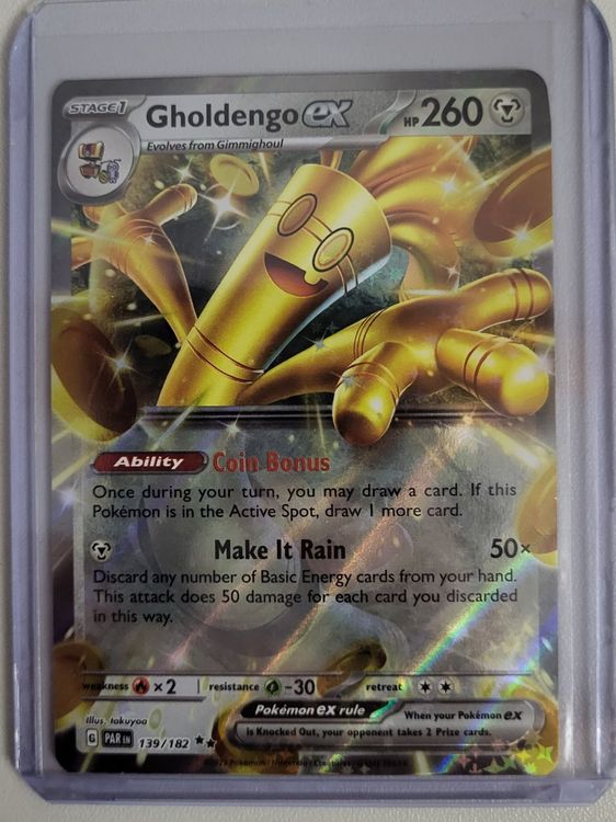Gholdengo EX - Holo - Pokemon - EN - PAR 139 | Kaufen auf Ricardo