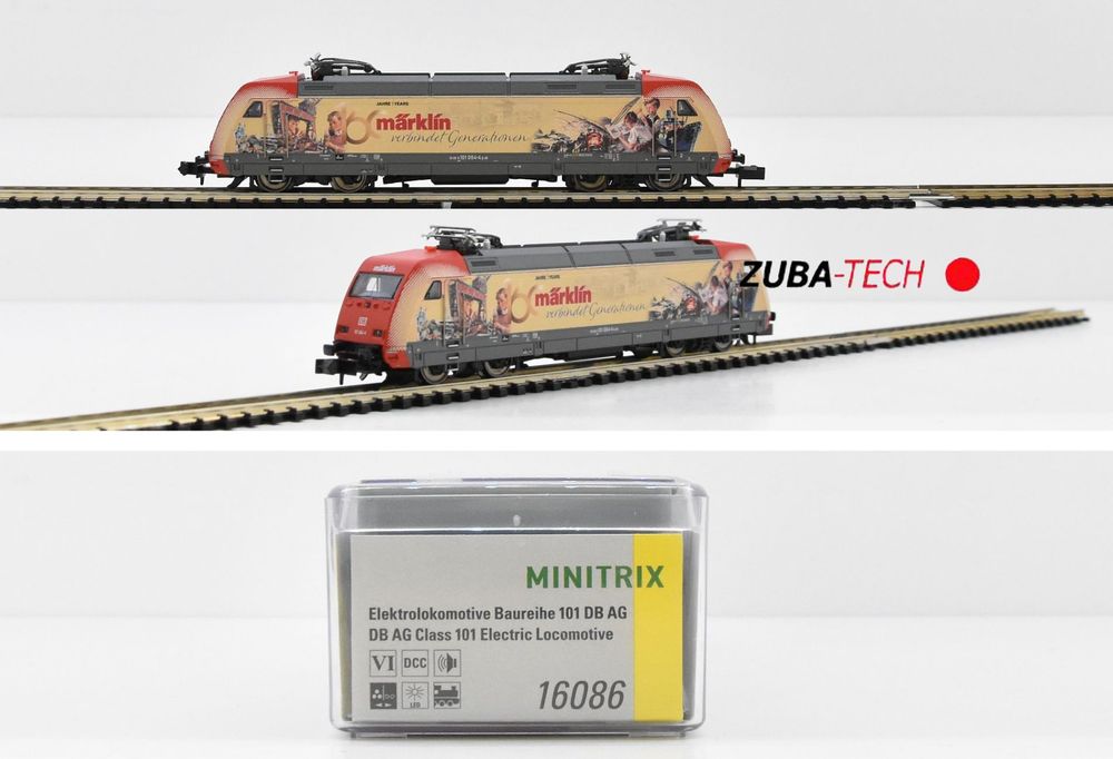 Minitrix 16086 E-Lok BR 101 Spur N DB GS Digital mit OVP | Kaufen auf Ricardo