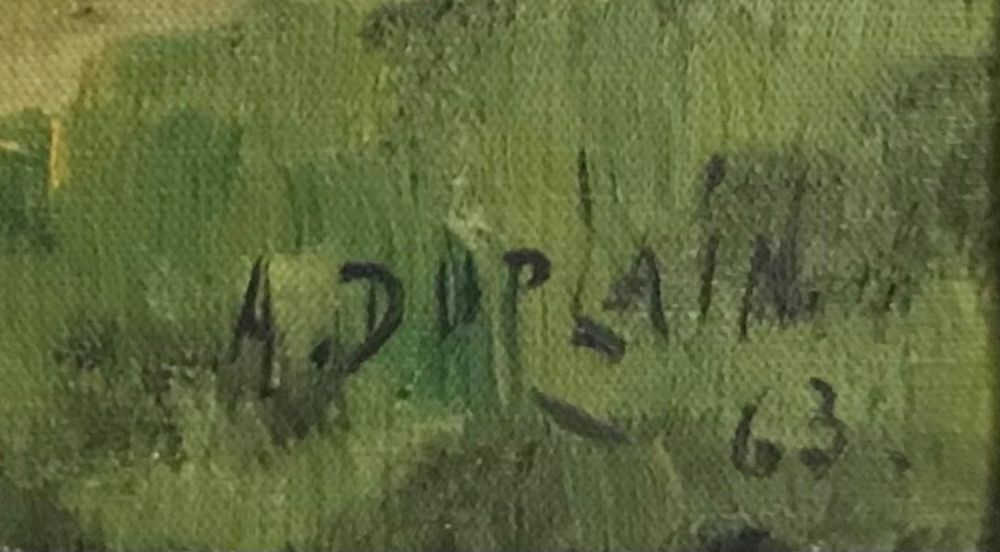 Peinture d’ Albert Duplain 1890-1978 (Gebraucht) in Penthaz für CHF 240 ...