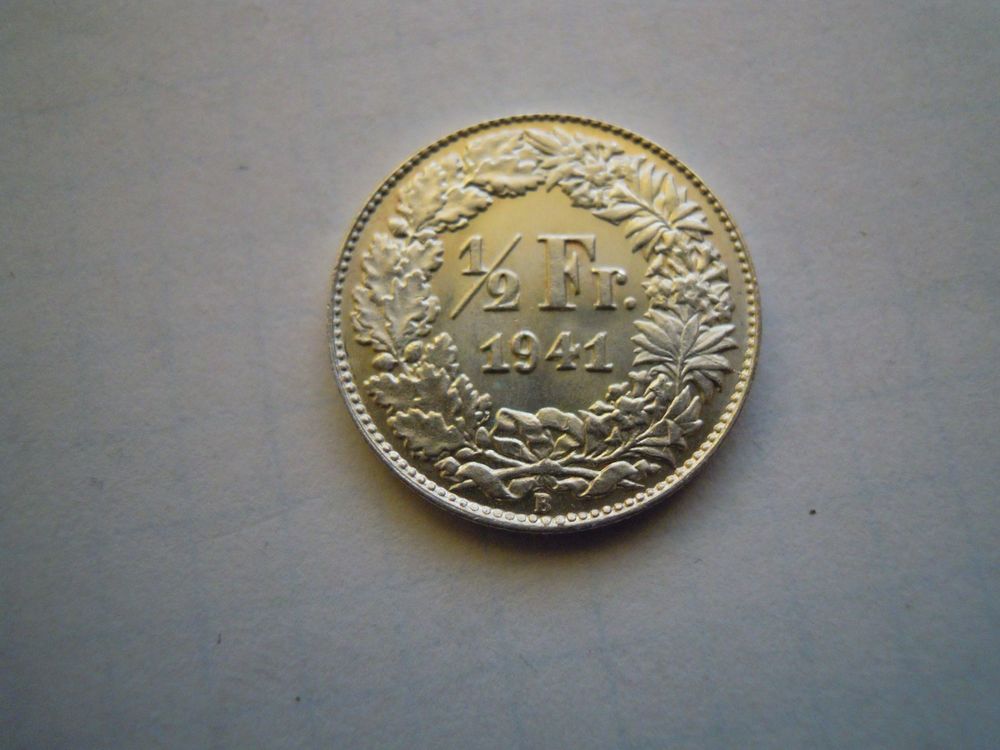 50 Rp. 1941 unz/stgl Prachtstück (Neu (gemäss Beschreibung)) in Kriegstetten für CHF 19.5 – mit ...