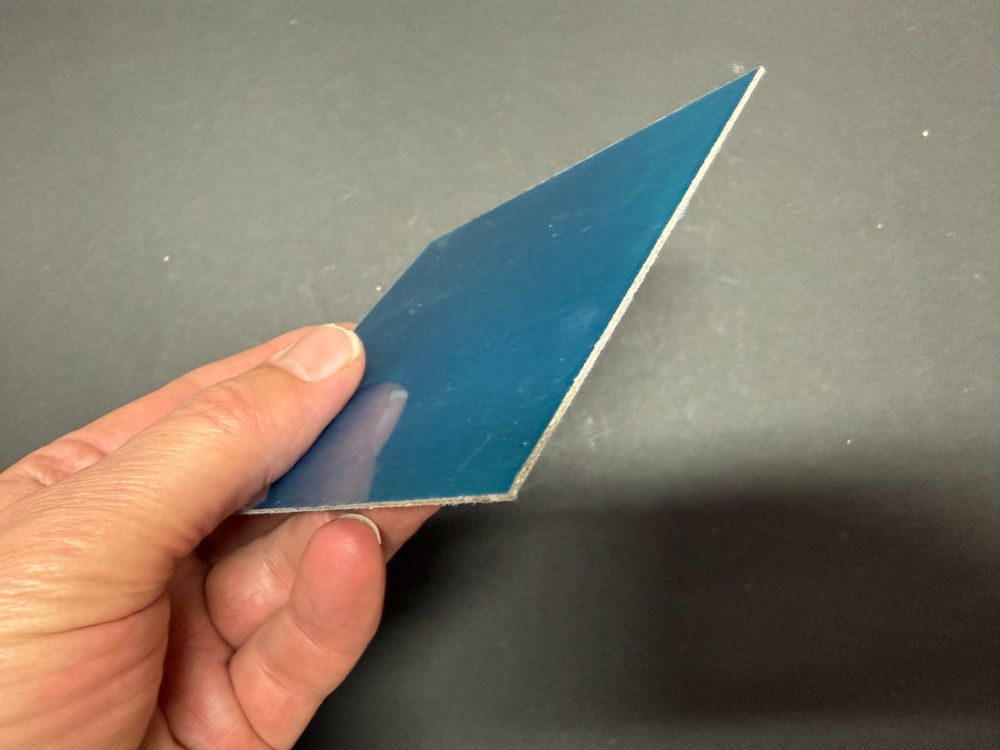 Magnesiumplatte 100 x 100 x 1 mm, 18 g Originalverpackt (Gebraucht) in ...