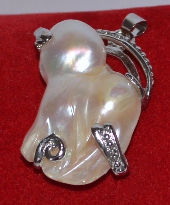 Anhänger ECHTE PERLE 28 mm! (Neu (gemäss Beschreibung)) in Berg TG für ...