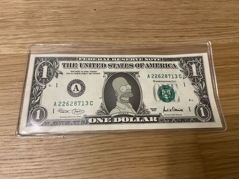 Homer Simpson Dollar | Kaufen auf Ricardo