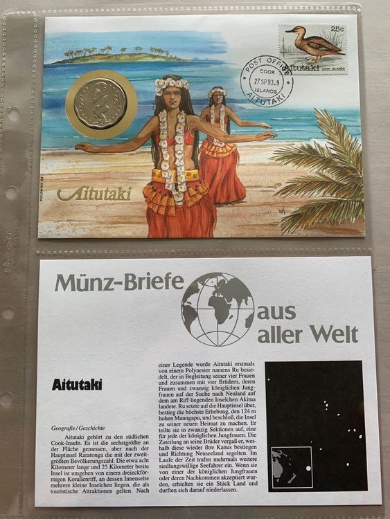 Münzbrief Aitutaki | Kaufen auf Ricardo