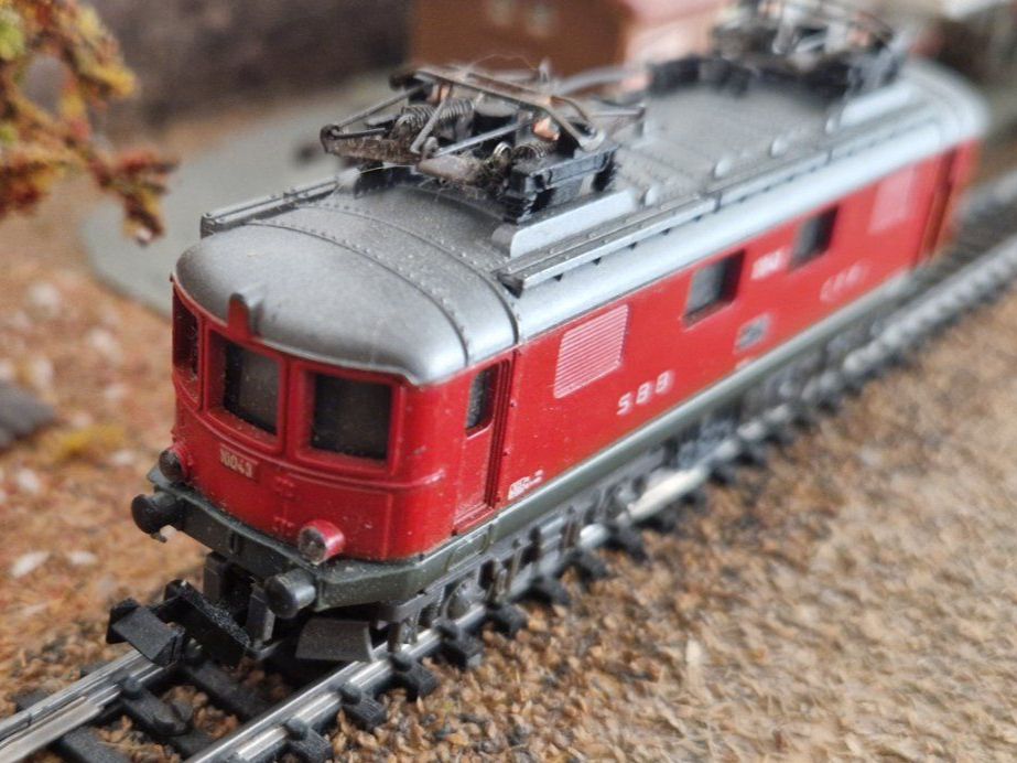 Lima Spur N Schweizer E-Lok Re 4/4 I 10043 rot d. SBB (Gebraucht) in Unterengstringen für CHF 33 ...
