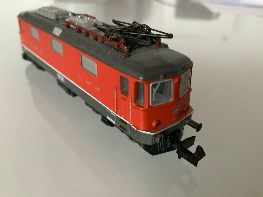 Minitrix SBB Re4/4 II rot 11116 (Gebraucht) in Wängi für CHF 60 – mit Lieferung auf Ricardo kaufen
