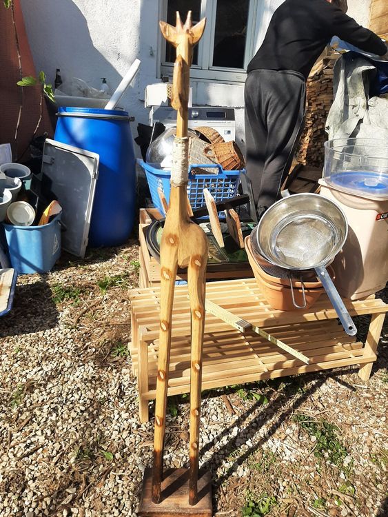 Giraffe aus Holz (Gebraucht) in Pfäffikon SZ für CHF 0.75 – nur Abholung auf Ricardo kaufen