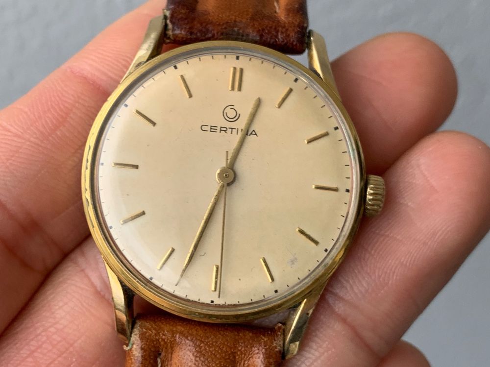 Vintage CERTINA mécanique homme fonction 1960 (Gebraucht) in Biel/Bienne für CHF 39 – mit ...