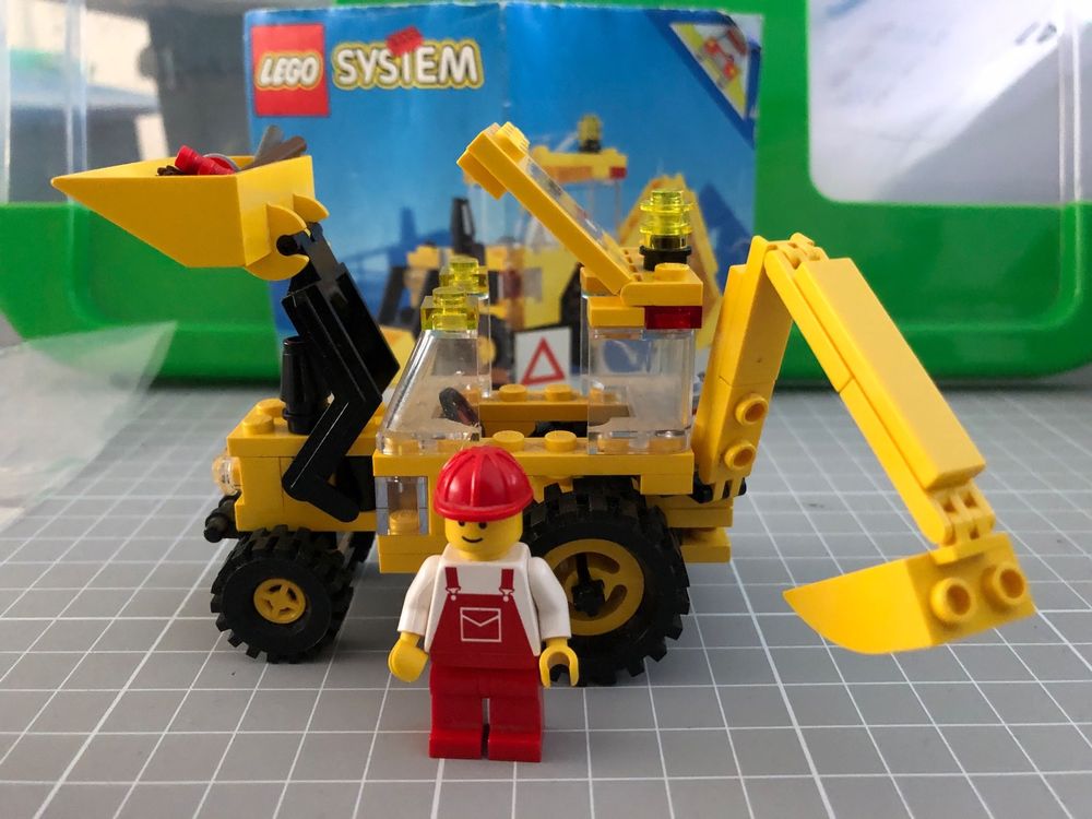 LEGO 6662 „Backhoe“ Classic Town Bagger inkl. BA (Neu (gemäss ...