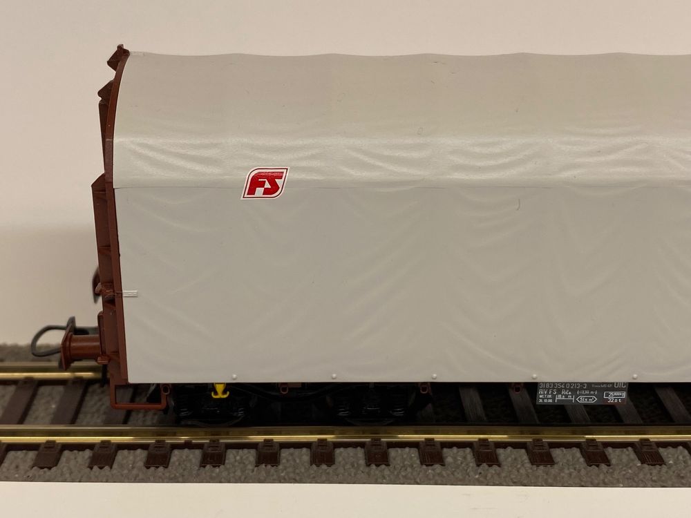 2 x Roco (H0 GS) FS Schiebeplanenwagen Rils | Kaufen auf Ricardo