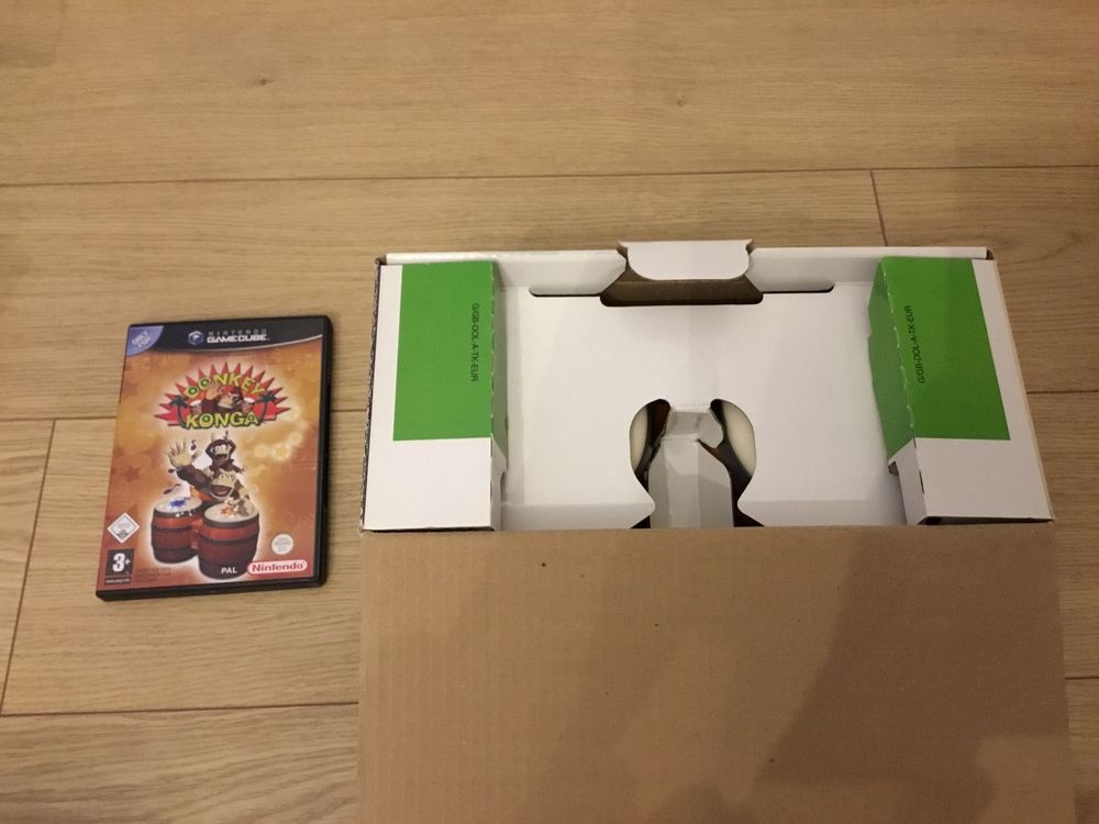 Donkey Konga Bongo Bongos Gamecube mit Spiel + PET + OVP | Kaufen auf ...