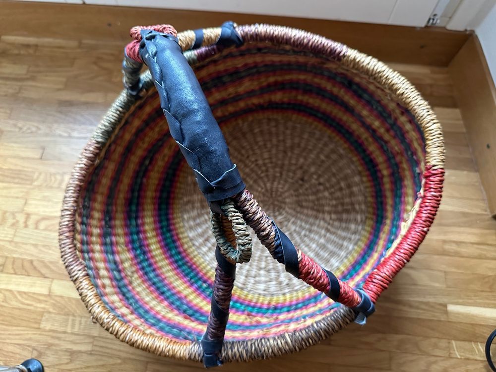 Afrikanischer Korb, Bolga-Korb, ovale Körbe, Ghana-Korb | Kaufen auf ...