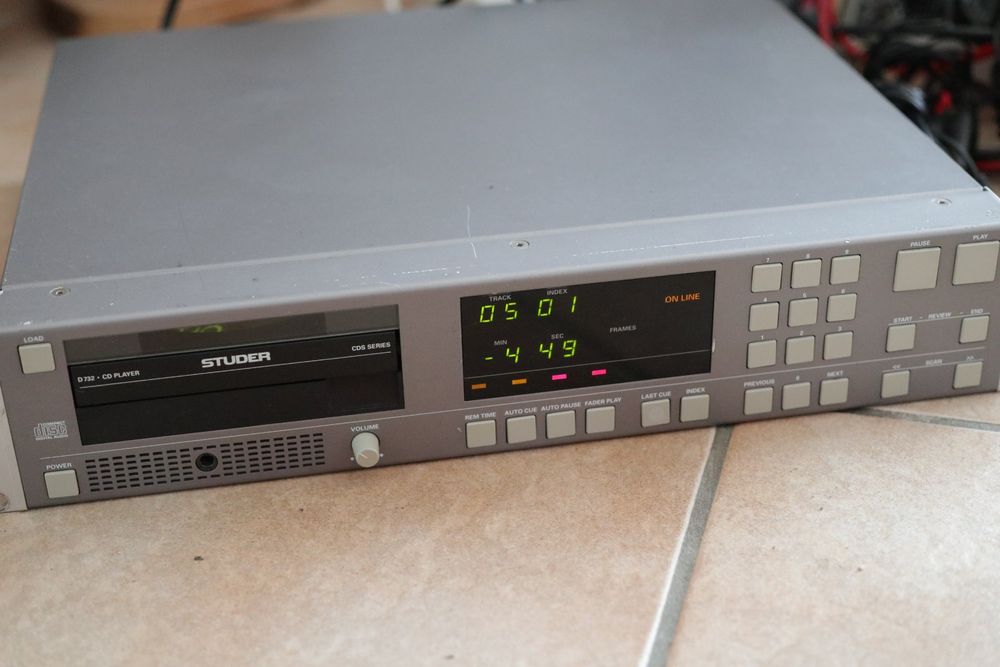 Lecteur CD Studer D732 professionnel | Kaufen auf Ricardo