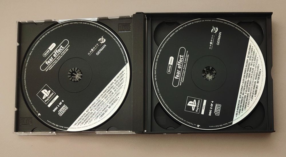 Fear Effect PS1 Playstation - PROMO (Vollversion) SELTEN (Neu und ...