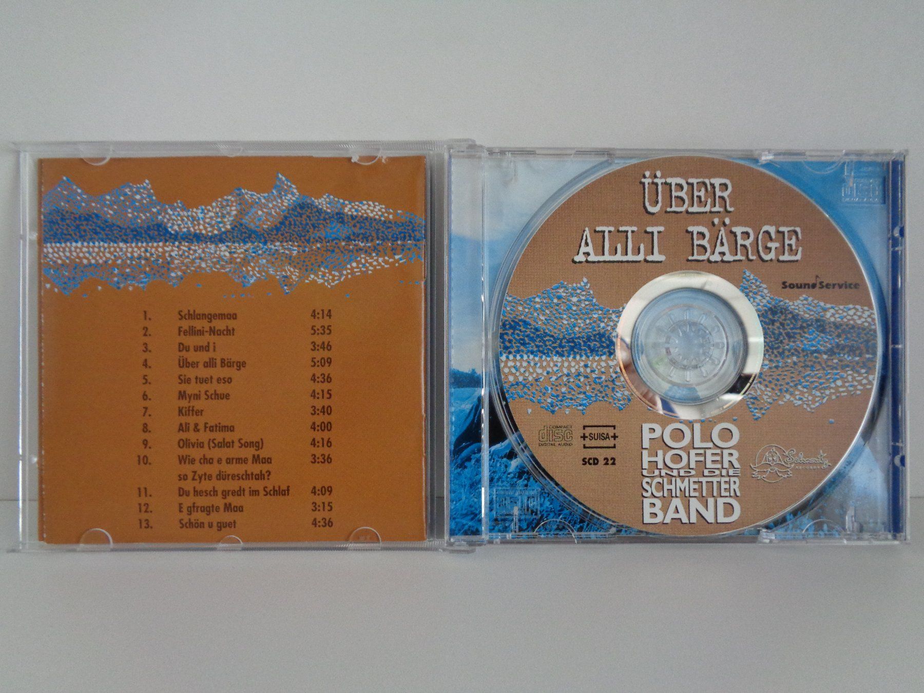 Polo Hofer & die Schmetterbänd - Über alli Bärge / SIGNIERT (Gebraucht ...
