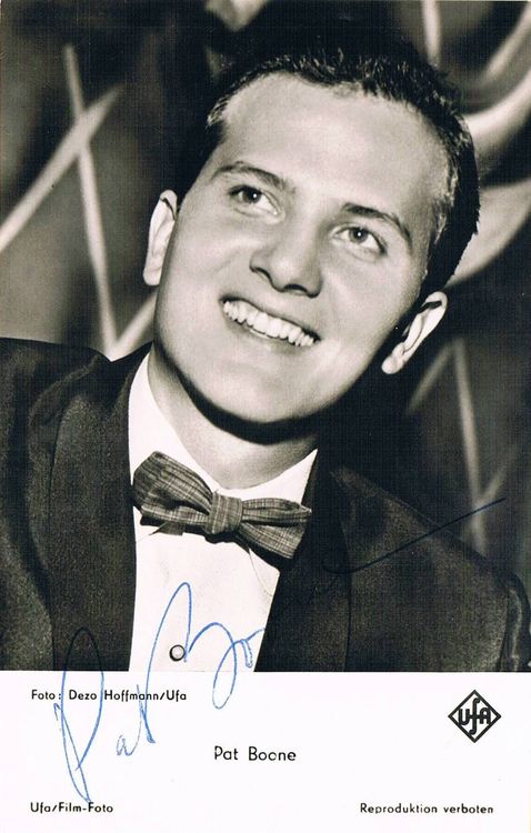 Pat Boone 1934- Autogramm signiert Vintage Foto 9x14cm (Gebraucht) in Bischofszell für CHF 25 ...