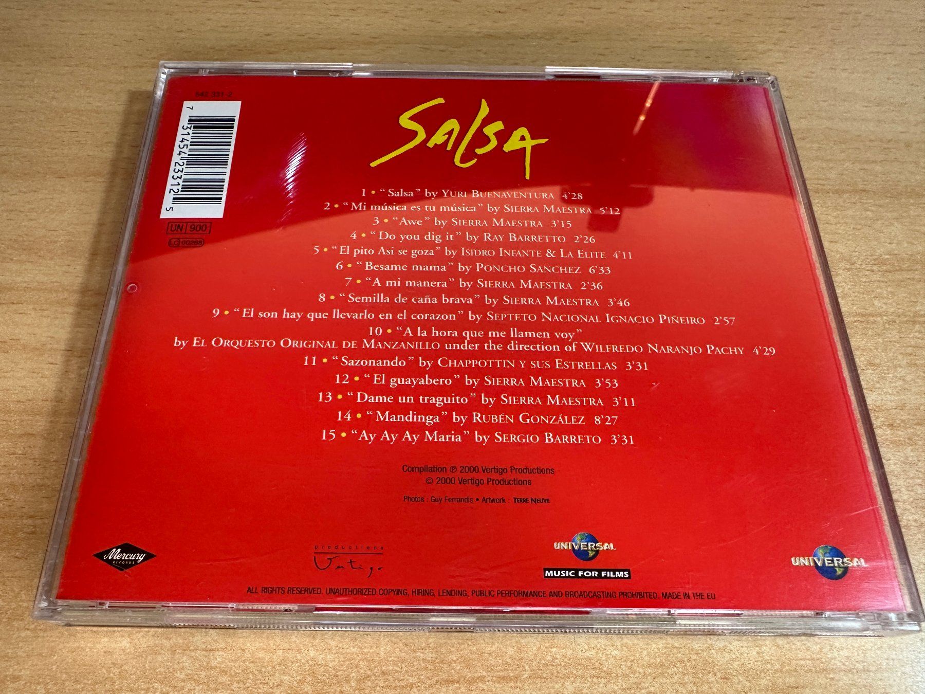 T8 Various – Bande Originale Du Film Salsa (Gebraucht) in Rikon im ...