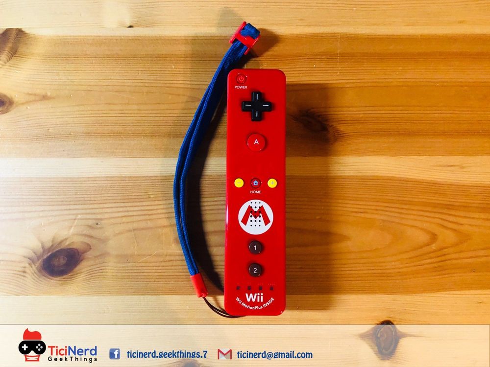 Remote Motion Plus Wii Controller Mario | Kaufen auf Ricardo