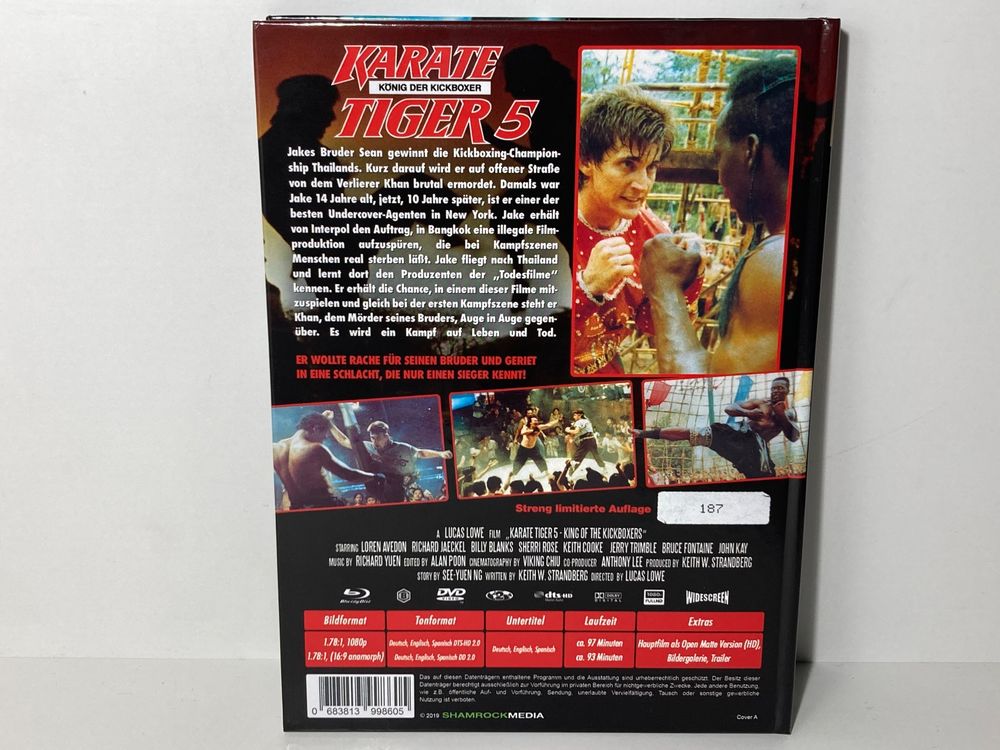 Karate Tiger 5 Blu Ray Mediabook Cover A (Gebraucht) in Wilderswil für CHF 14.9 – mit Lieferung ...