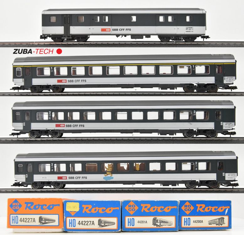 Roco 4x EW II/IV Personenwagen der SBB H0 WS mit OVP | Kaufen auf Ricardo
