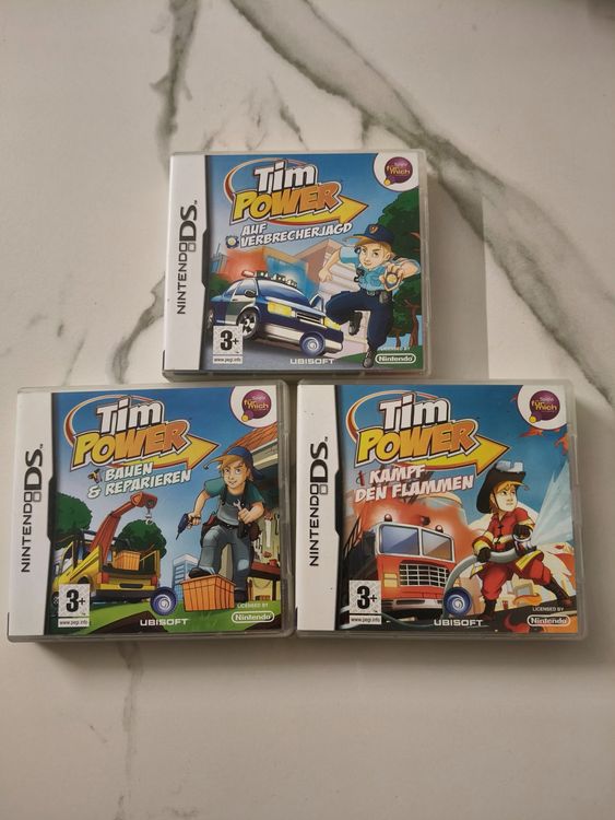 Tim Power, 3 Games für Nintendo DS, Top Zustand! (Gebraucht) in ...