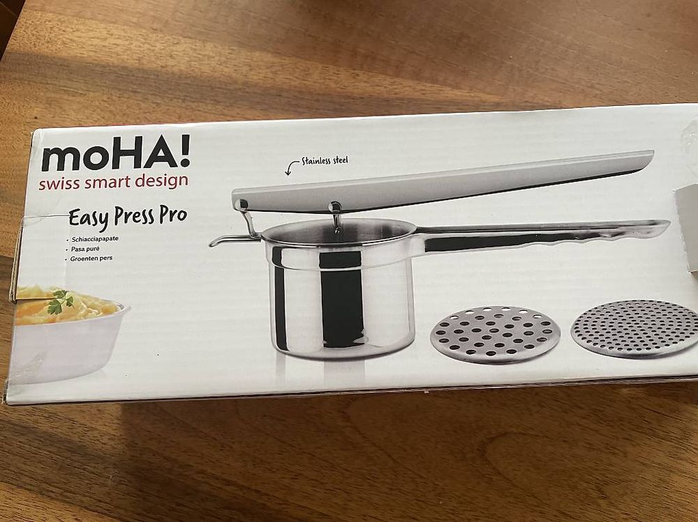MoHA! Gemüsepresse neu und ungebraucht (Gebraucht) in Zürich für CHF 1 – nur Abholung auf ...
