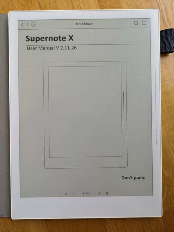 Supernote A5X - toller E-Reader/-Writer/-Drawer | Kaufen auf Ricardo