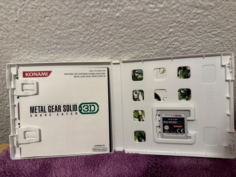 Metal Gear Solid 3D: Snake Eater - Nintendo 3DS, Top! (Gebraucht) in ...
