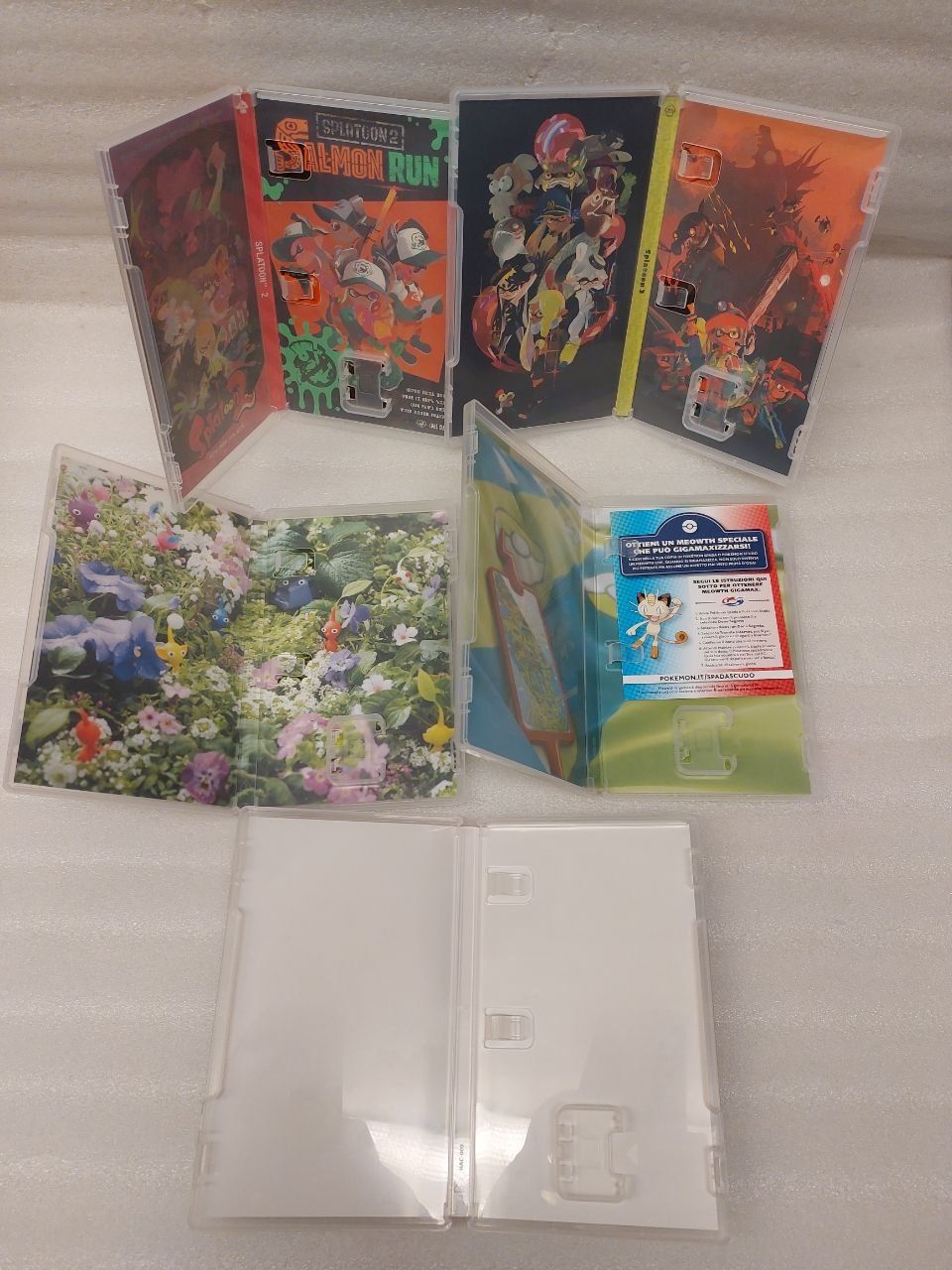 5 Cover (empty - leer - vide ) Game Nintendo Switch (Gebraucht) in ...