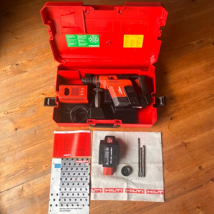 HILTI TE 5A Akku Bohrhammer mit zwei BP60 Akkus (Gebraucht) in Egg b. Zürich für CHF 285 – mit ...