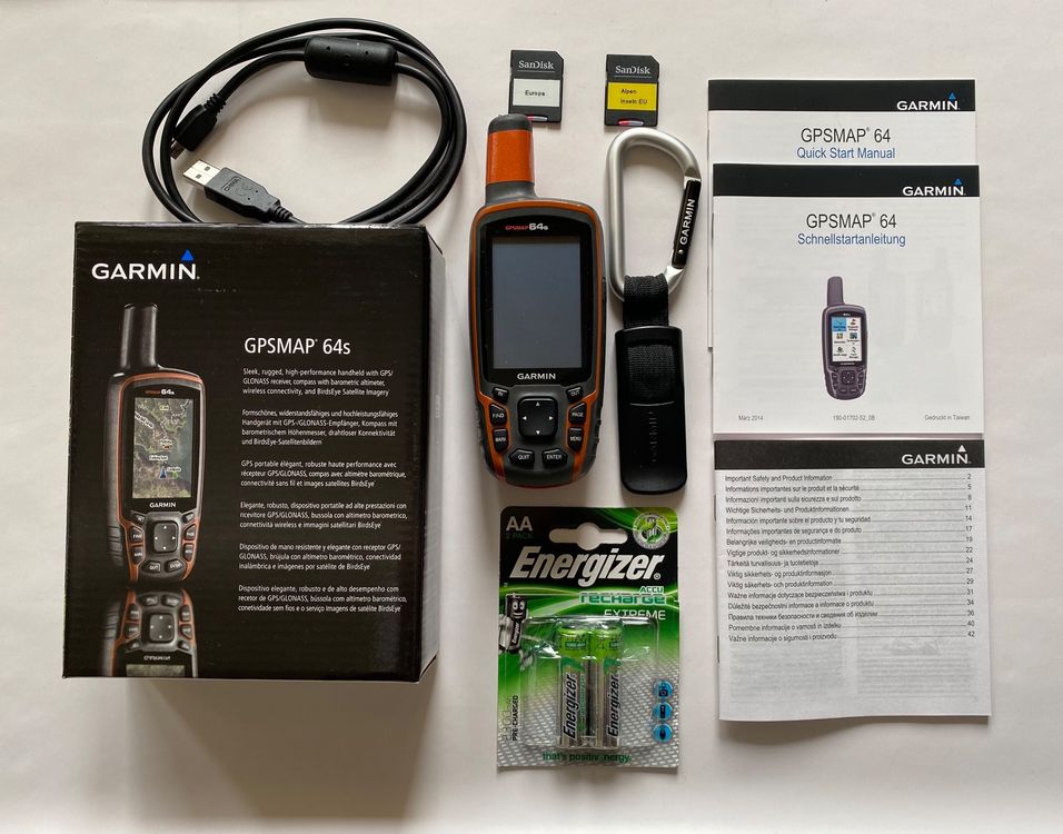 GARMIN GPSMAP 64s - das Unverwüstliche für alle Abenteurer (Gebraucht ...