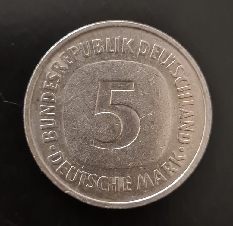 5 Mark 1975 Deutschland Germany Münze Geld Währung Money (Gebraucht) in ...