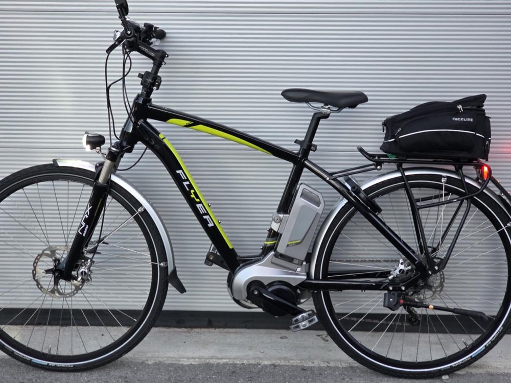 Flyer E-Bike 45 Km/h,Starke Motor 350W.Grosse Akku 18 Ah. M (Gebraucht) in Dallikon für CHF 1499 ...