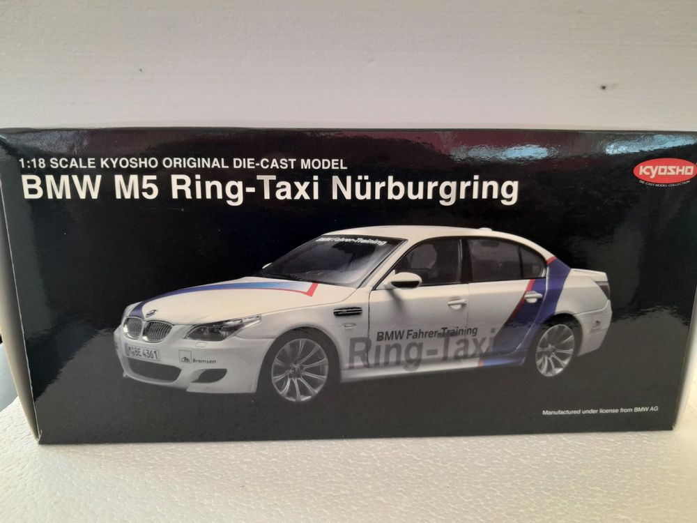 BMW M5 E60 Ring Taxi Nürburgring 2006 1:18 Kyosho | Kaufen auf Ricardo