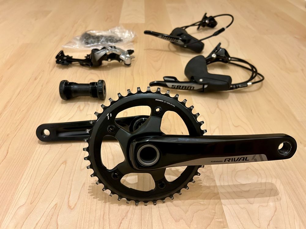 SRAM Rival 1 Schaltgruppe 1x11 Rennrad Gravel (Gebraucht) in für CHF ...