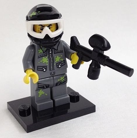 Lego Minifigures Serie 10 Paintball-Spieler | Kaufen auf Ricardo