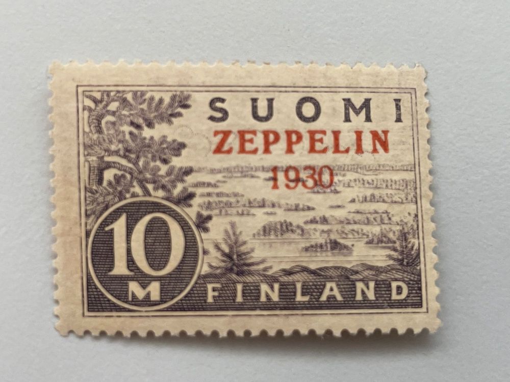 1930 Finland SUOMI Zeppelin, postfrisch (Gebraucht) in Küssnacht am ...
