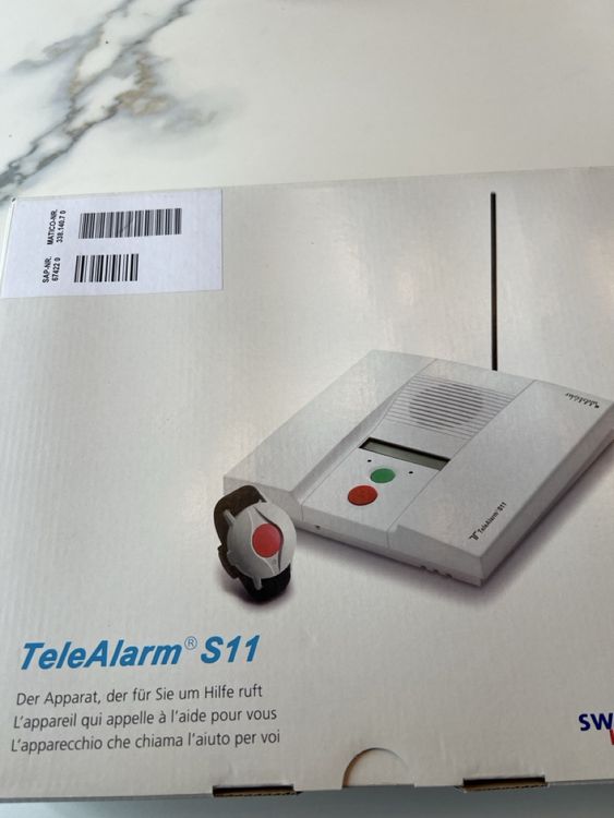 Swisscom TeleAlarm S11 - mehr Sicherheit im Alltag! (Gebraucht) in ...