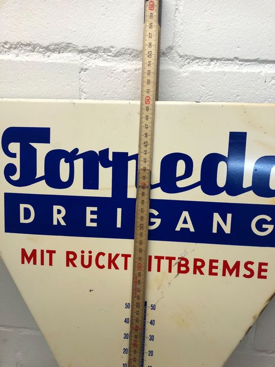 Rares Torpedo Emailschild Schild (Gebraucht) in Thun für CHF 210 – mit ...