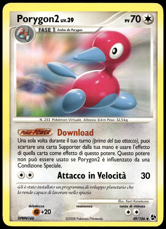 Porygon2 49/106 Pokémon D&P Great Encounters | Kaufen auf Ricardo