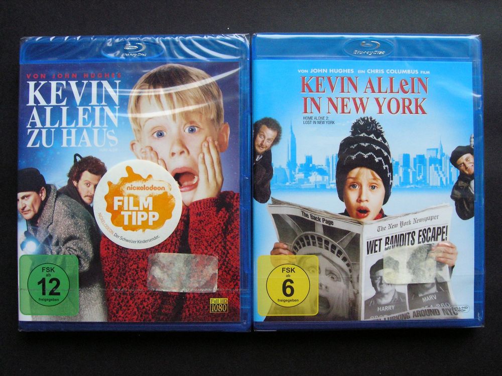 Kevin allein zu Haus / Kevin allein in New York (2 Blu-rays) (Neu und originalverpackt) in ...