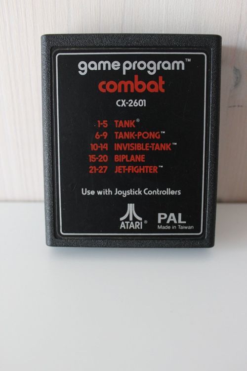 COMBAT ATARI 2600 Spiel / Modul (Gebraucht) in Ebertswil für CHF 4 ...