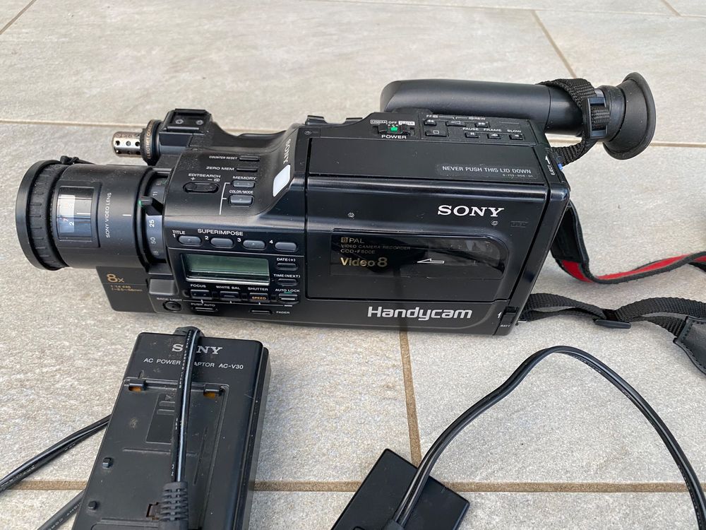 Sony Handycam Video 8 Mod CCD-F500E (Gebraucht) in Muzzano für CHF 69 ...