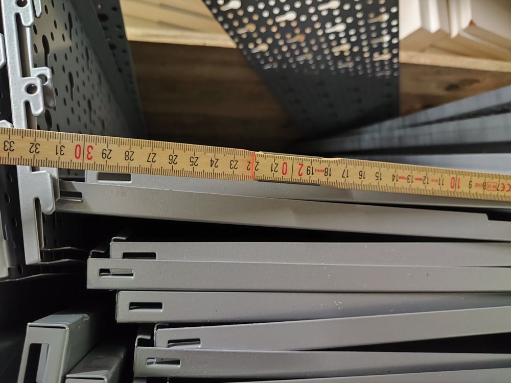 Regal Element System 6x Säule 260cm + ca.120 Regale 80x30/20 | Kaufen ...