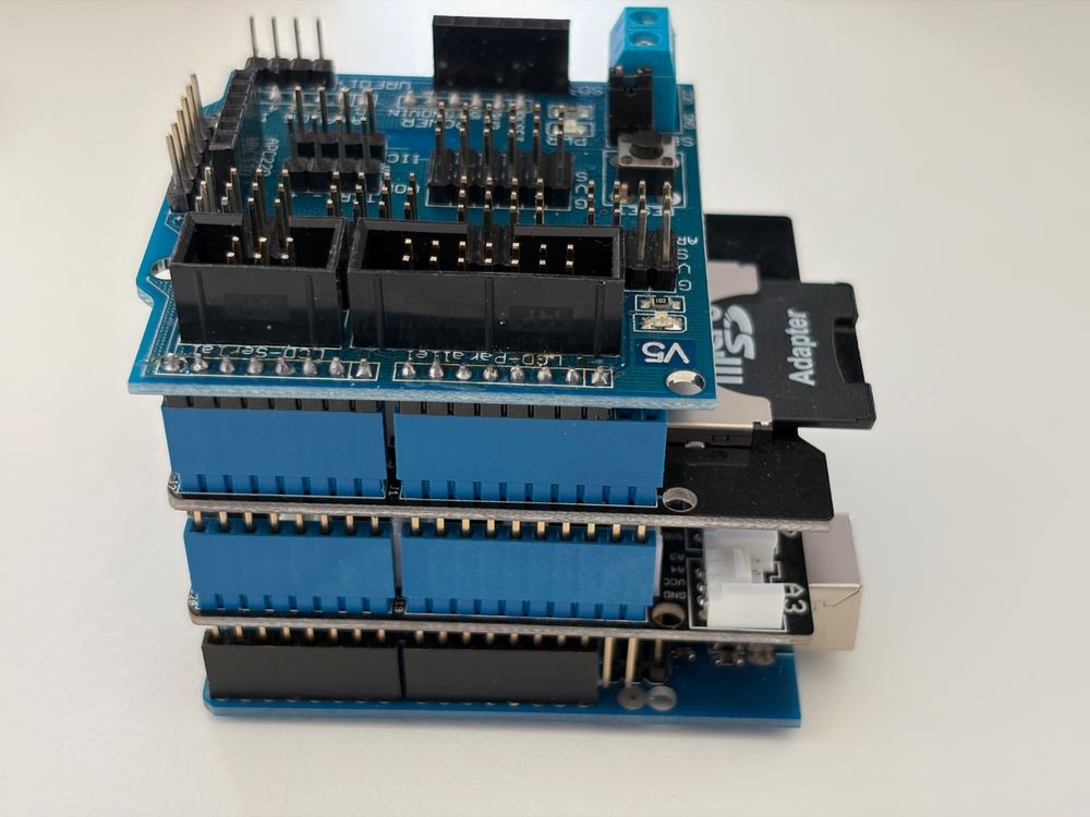Arduino Uno mit Erweiterungen steckbar wie Bilder (Gebraucht) in ...