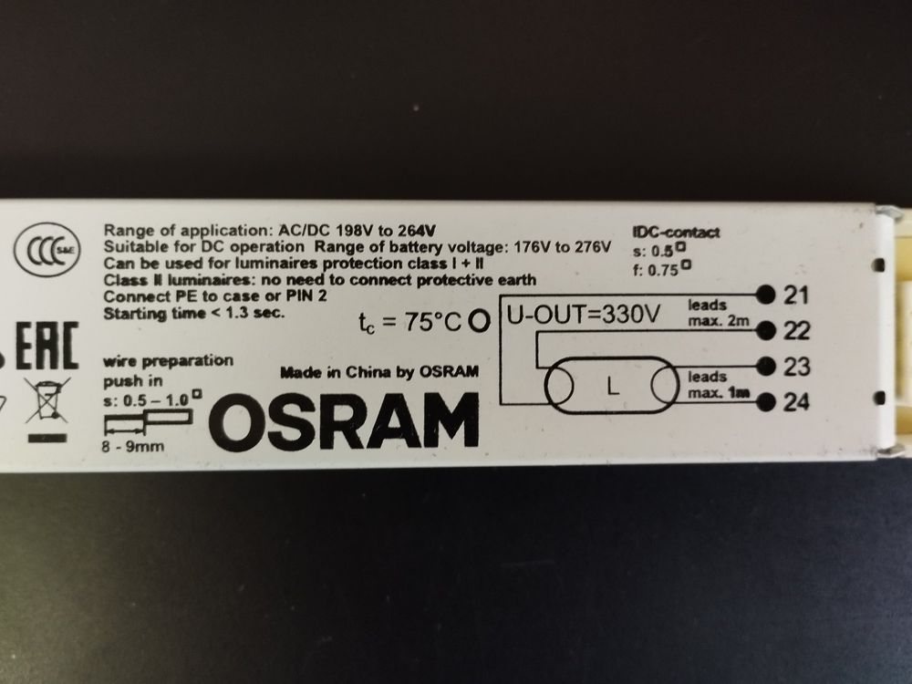 Drei FL-Vorschaltgeräte Osram Quicktronic Pro QTP-Optimal | Kaufen auf ...