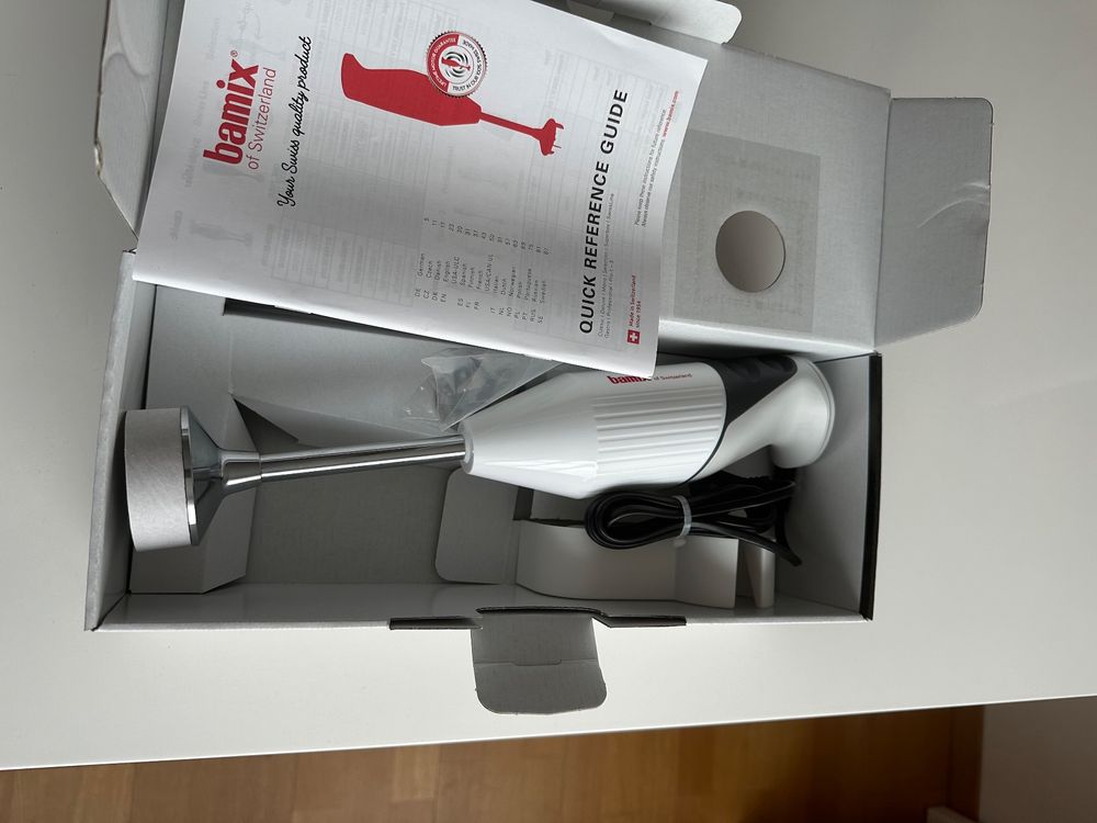 Bamix M200, MONO PRO-1, D weiss - lichtgrau (Neu und originalverpackt) in Kloten für CHF 120 ...