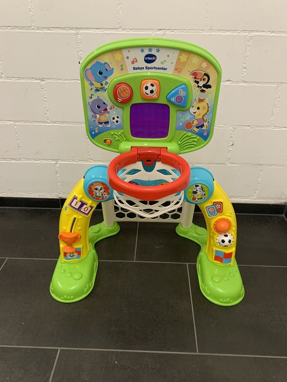 Vtech 2in1 Baby Sportcenter Basketball Fussballkorb Musik (Gebraucht ...