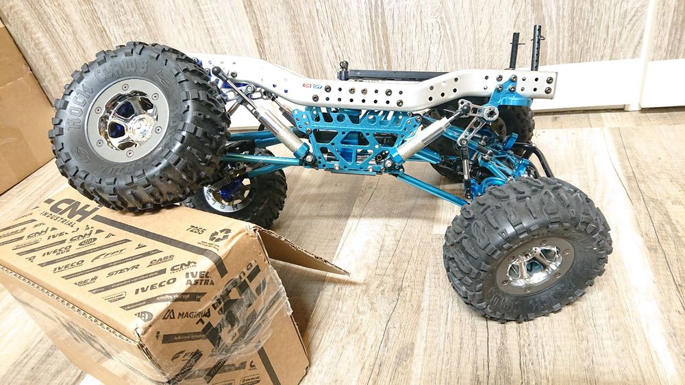 Tamiya CR-01 Crawler Chassis mit vielen Aluteilen | Kaufen auf Ricardo
