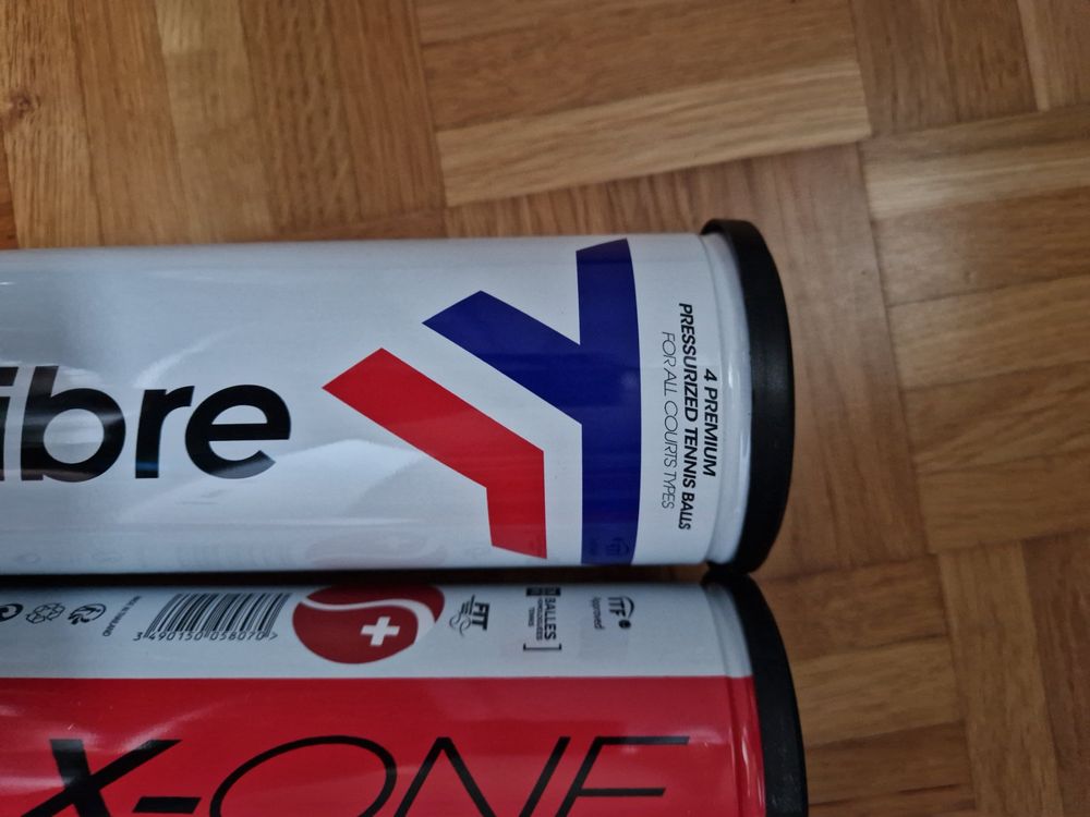 Tennisbälle 6 Dosen Neu und ungeöffnet Technifibre (Neu und ...
